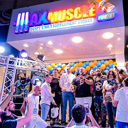Maxmuscle opening at Banha for first time