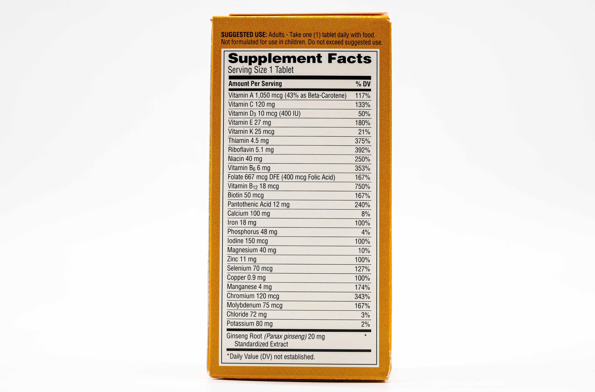 Centrum Specialist Energy Multivitamin Super B Complex & Ginseng-60Serv ...