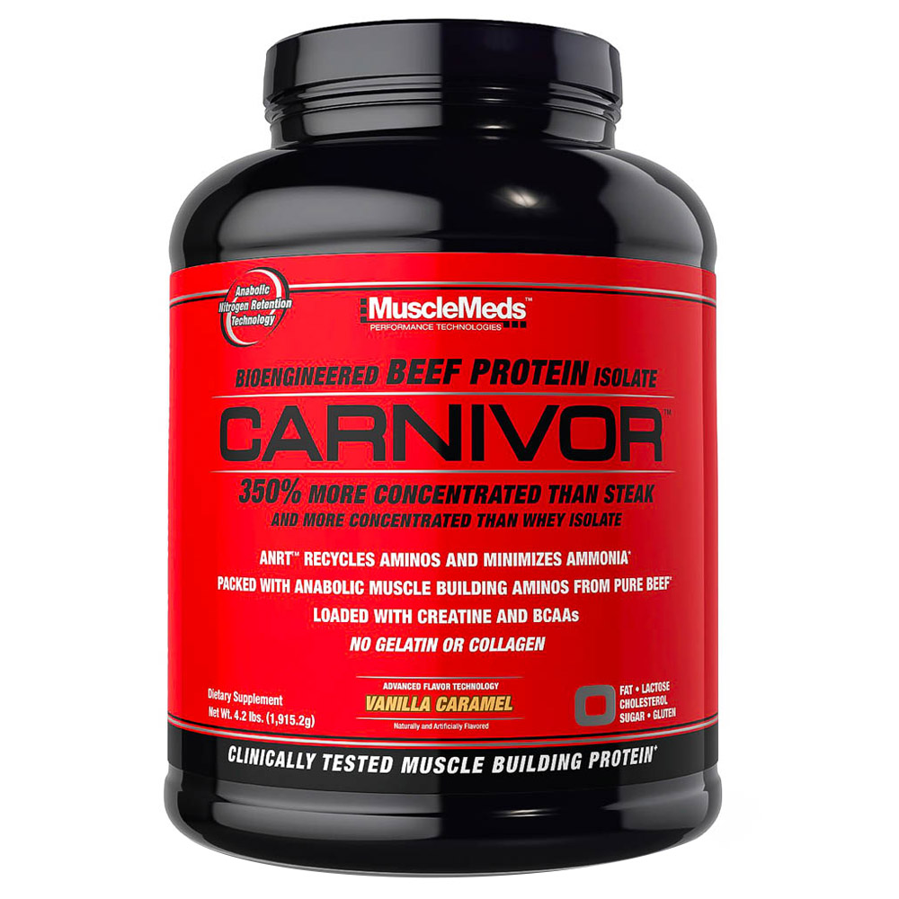 Musclemeds Bioengineered Beef Protein isolate Carnivor-56Serv.-1904G ...