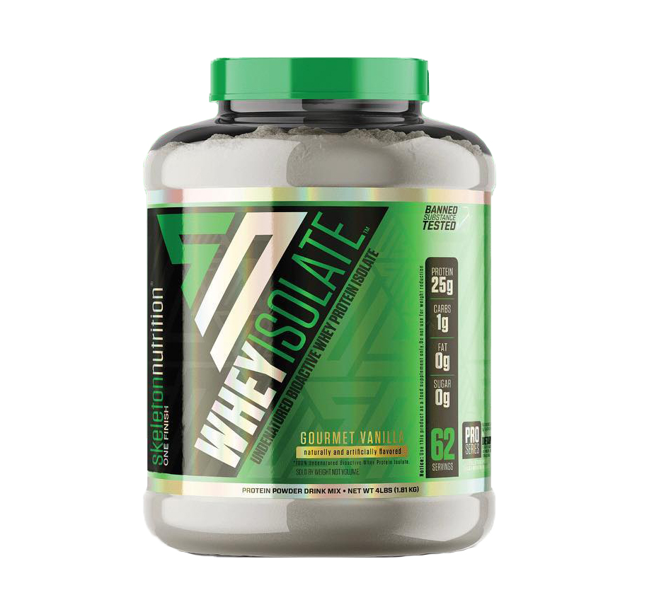 Skeleton Nutrition Whey Isolate-62serv.-1.81Kg-Gourmet Vanilla | Maxmuscle Elite