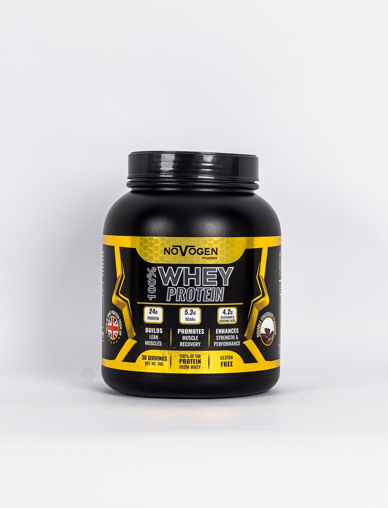 Novogen Pharma Whey Protein-30Serv.-1kg-Double Rich Chocolate ...