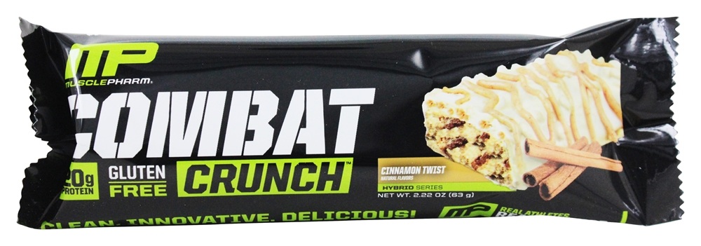 Muscle Pharm Combat Protein Bar-63G-Cinnamon Twist | Maxmuscle Elite