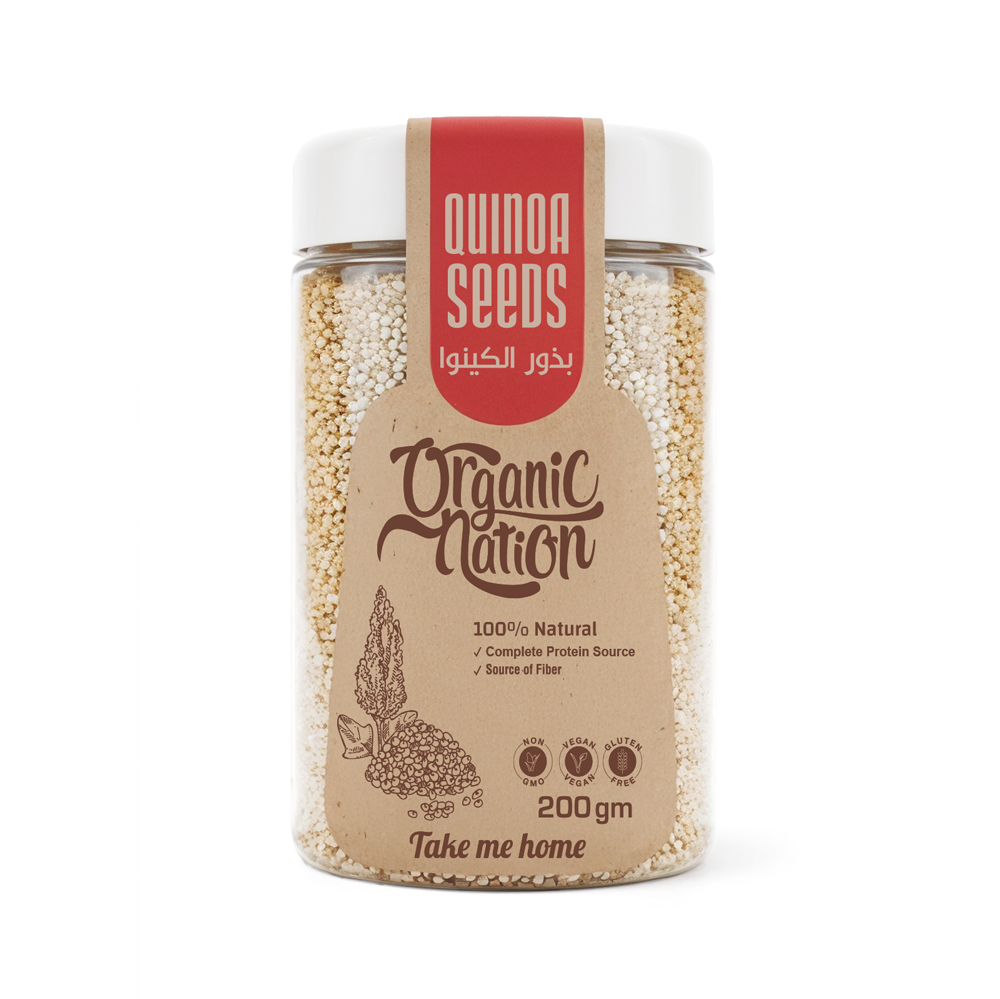Organic Nation Quinoa Seeds-200G | Maxmuscle Elite