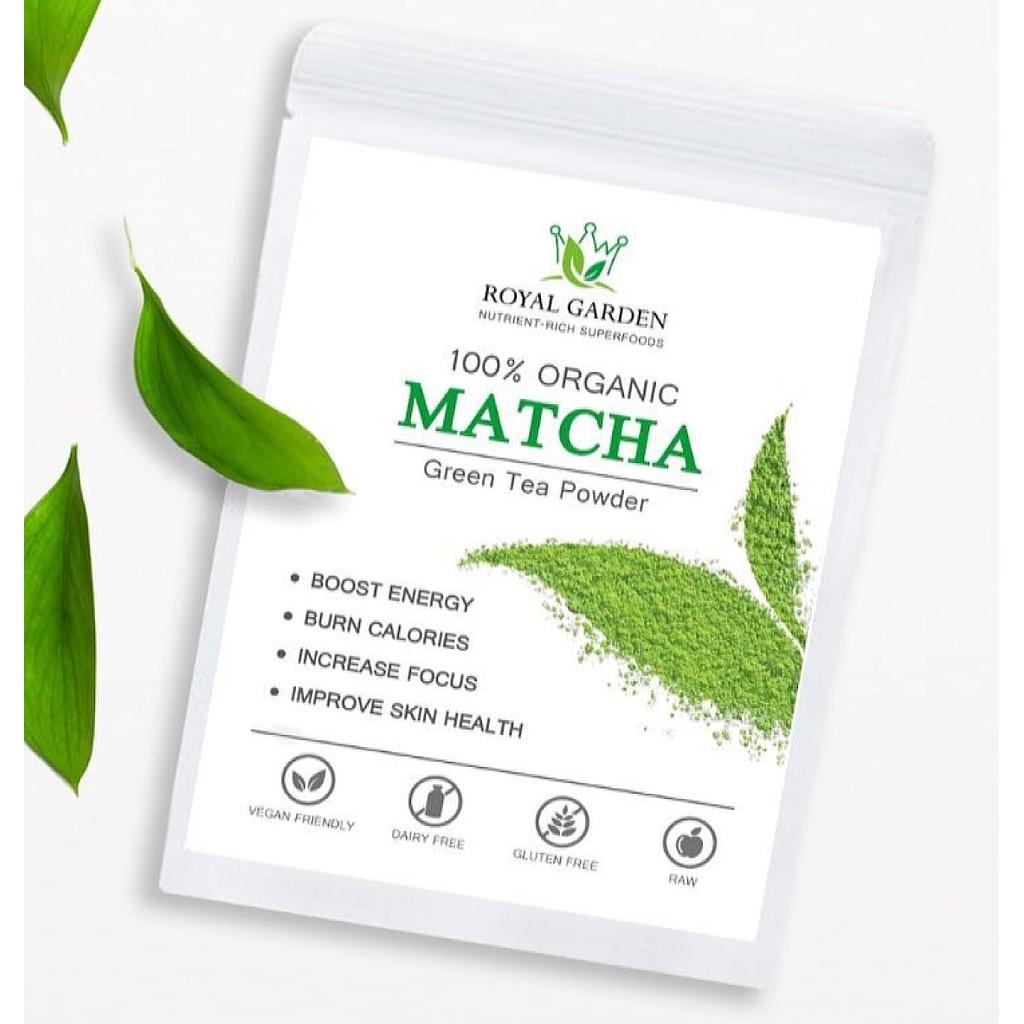 Royal Garden Matcha Green tea Powder Premium Grade-100gm | Maxmuscle Elite