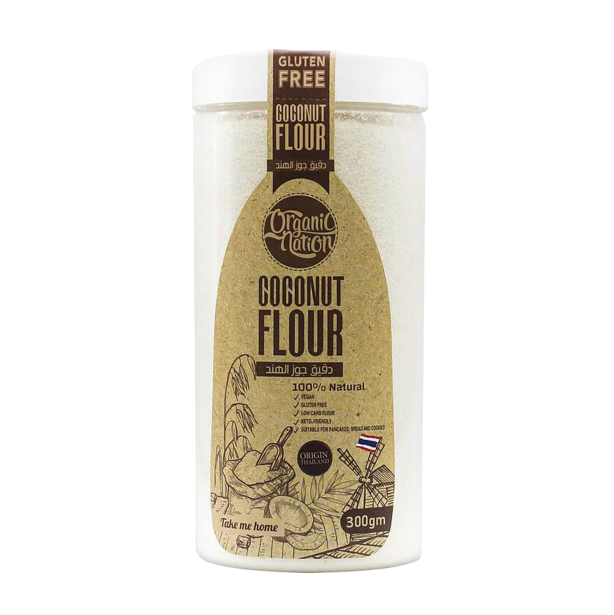 Organic Nation Coconut Flour-300G | Maxmuscle Elite