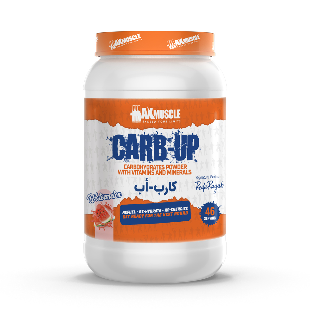 Max Muscle Max Carb Up With Electrolytes-46Serv.-1500G-Watermelon ...