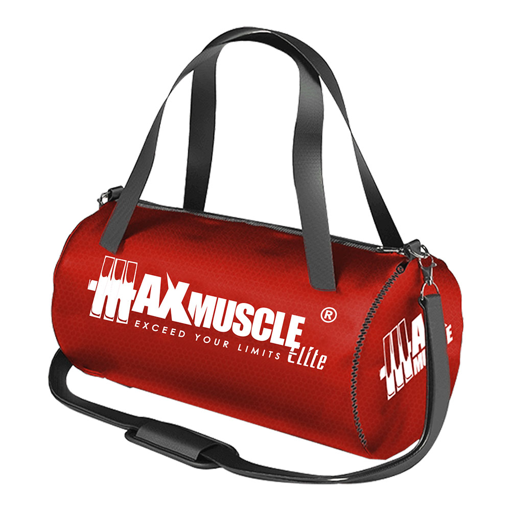 Max Muscle Bag With Shoe Compartment-Red | Maxmuscle Elite