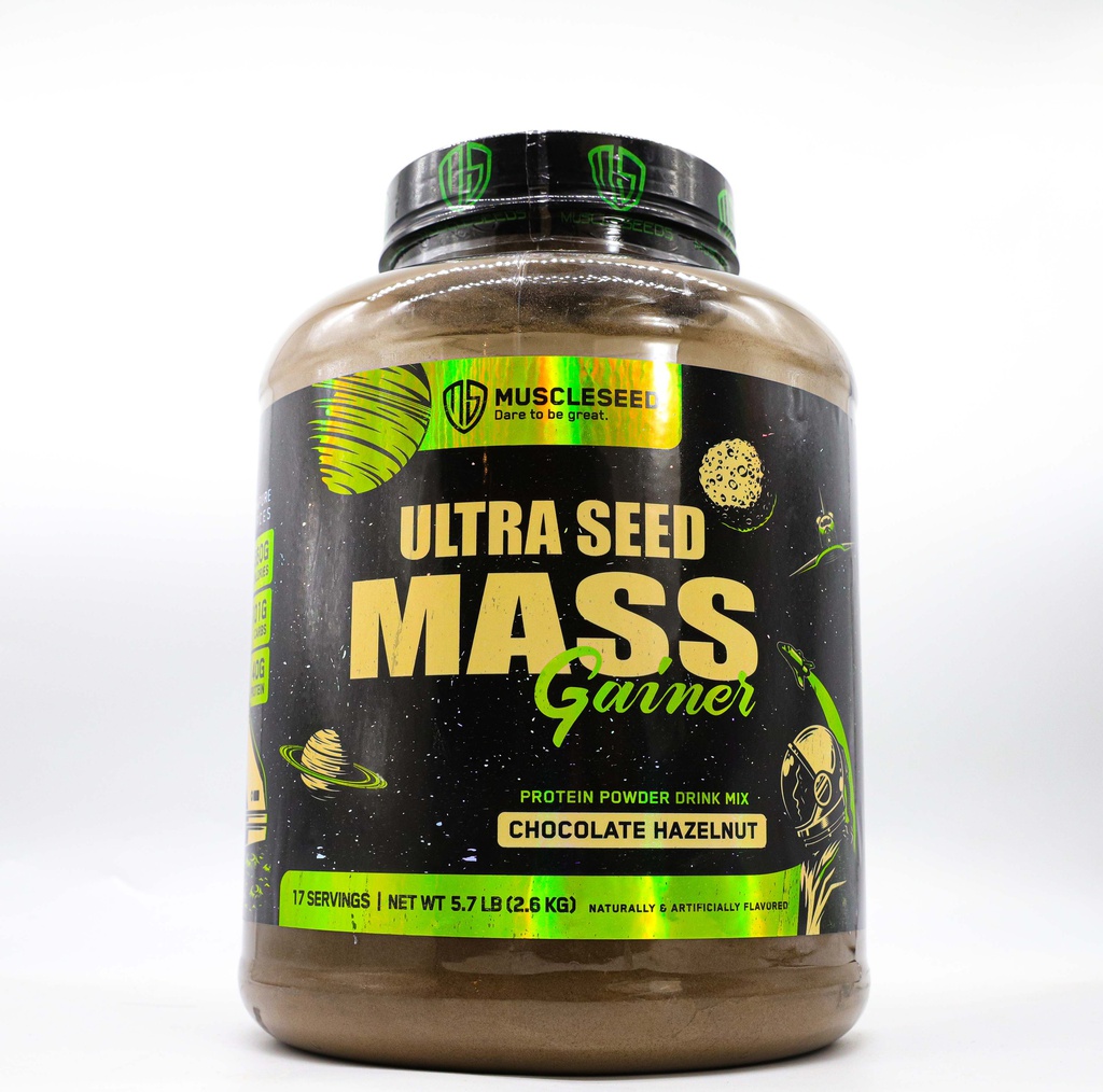 Muscleseed Ultra Seed Mass Gainer-17Serv.-2.6kg- Chocolate Hazelnut ...
