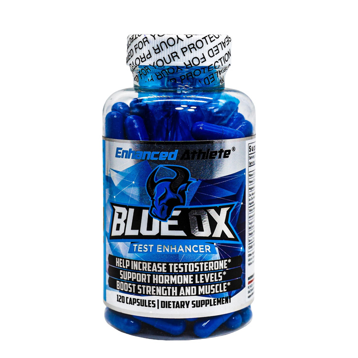 Enhanced Athlete Blue OX Test Enhancer-30Serv.-120Caps | Maxmuscle Elite