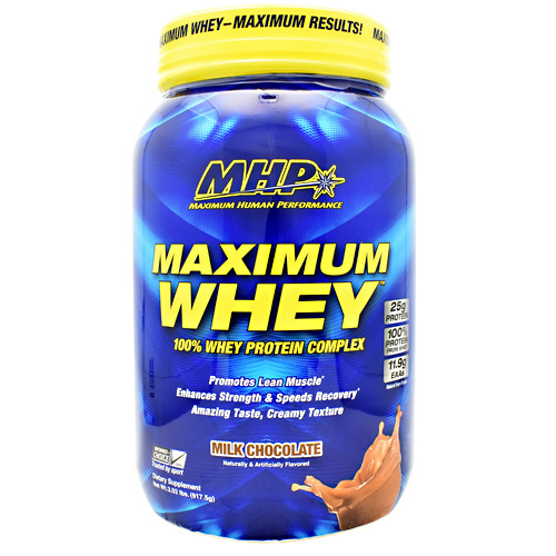 MHP Maximum Whey 100% Whey Protein Complex-917.5G.-25Serv.- Milk ...