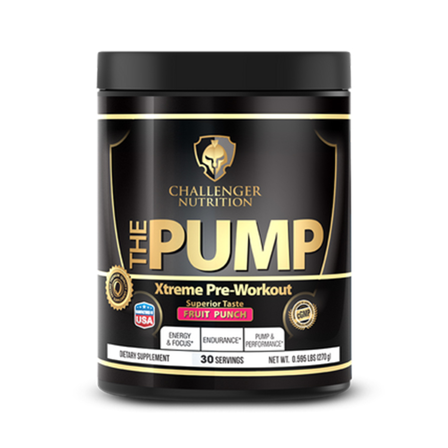 Challenger Nutrition The Pump Xtreme Pre-workout-30Serv.-261G.-Fruit ...