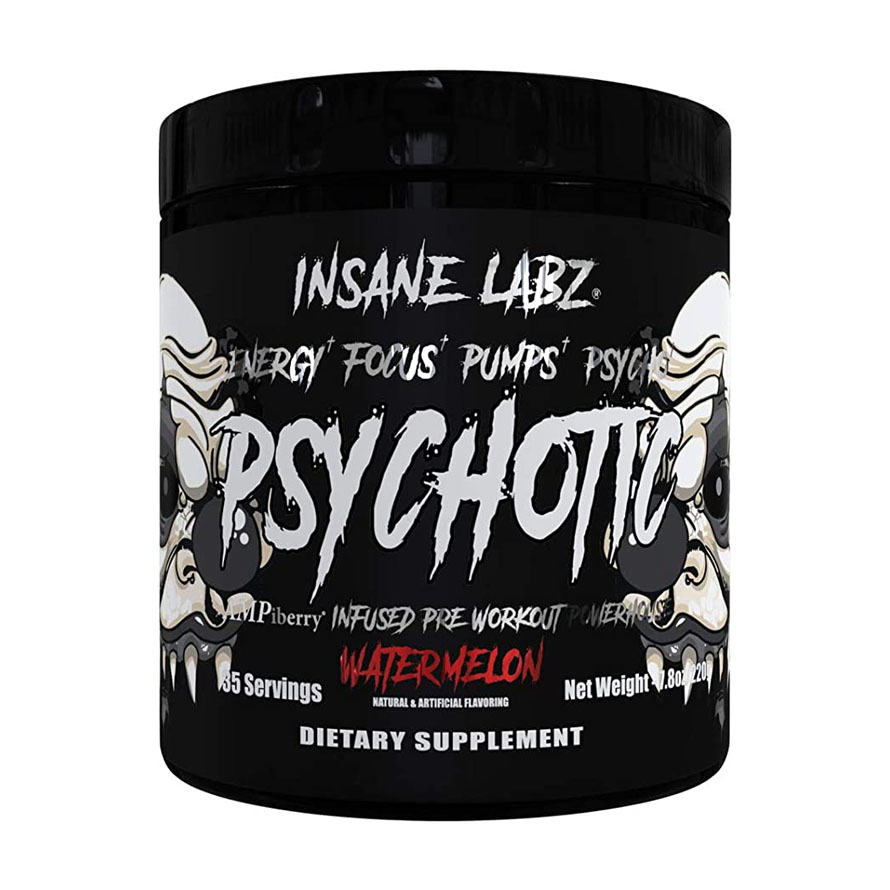 Insane Labz Energy Focus Pumps Psychotic-35Serv.-220G.-Watermelon | Maxmuscle Elite