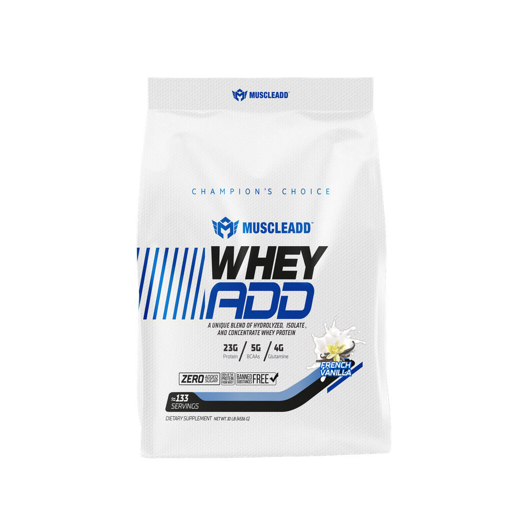 Muscle Add Whey Add-133Serv.-4.5kg.-French Vanilla | Maxmuscle Elite