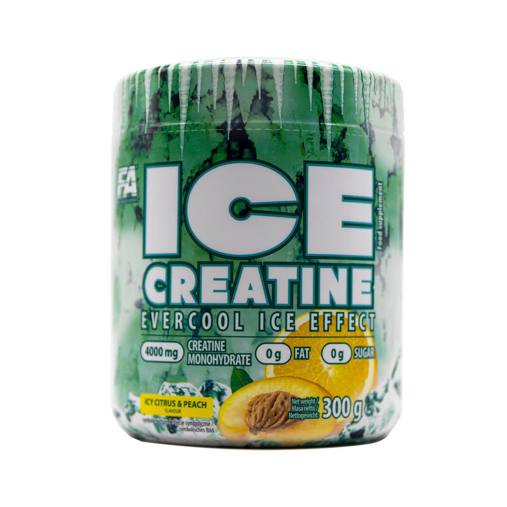 FA Nutrition Ice Creatine 4000MG.-60Serv.-300G.-Icy Citrus & Peach | Maxmuscle Elite