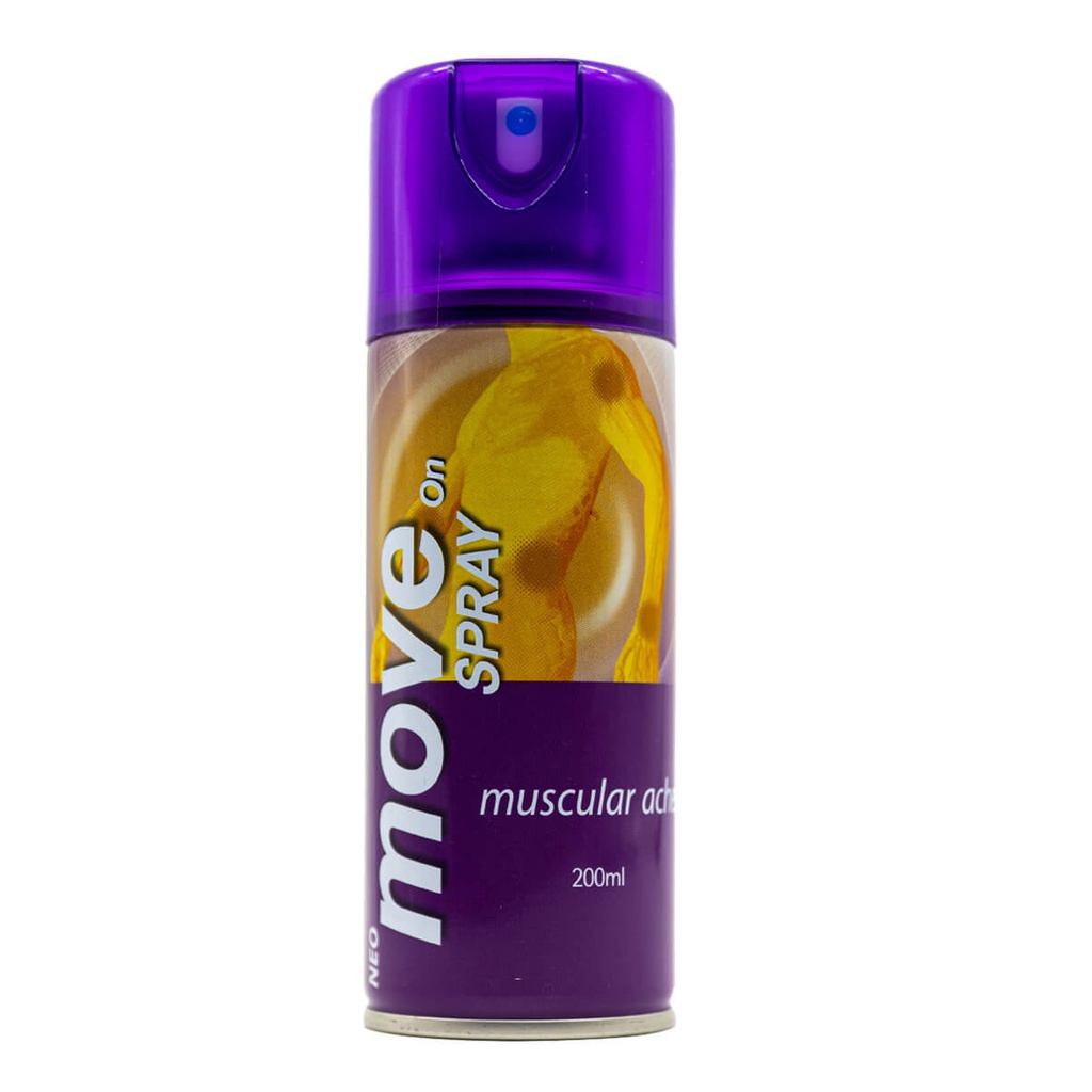 Neo Move On Spray Muscular Aches-200Ml | Maxmuscle Elite