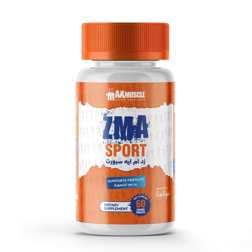 Max Muscle ZMA Sport-30Serv.-60coated tablets | Maxmuscle Elite