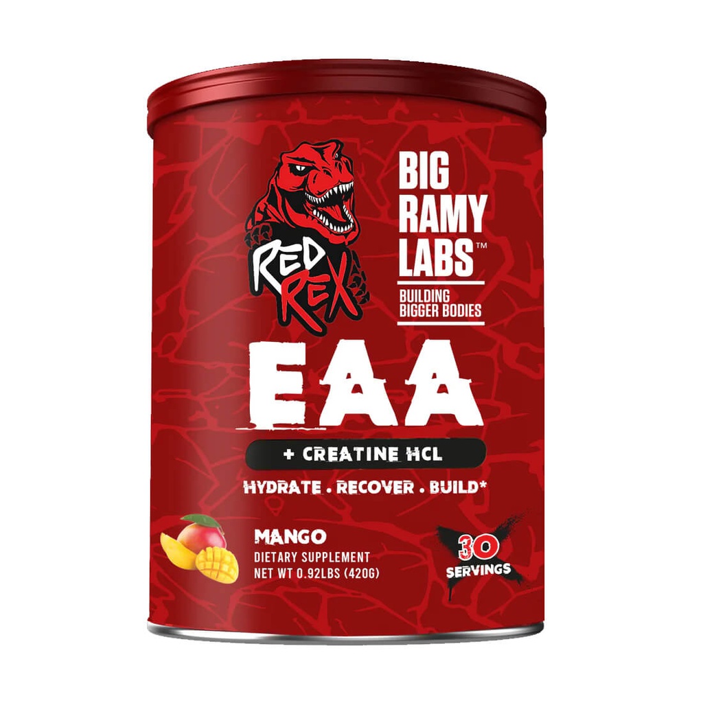 Big Ramy Labs Red Rex EAA+Creatine HCL-30Serv.-420G.-Mango | Maxmuscle ...