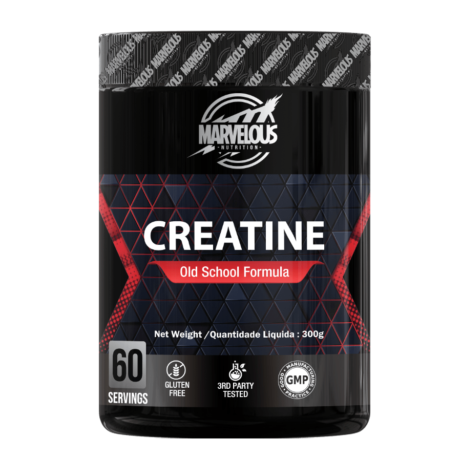 Marvelous Nutrition Creatine old School Formula-60Serv.-300G ...