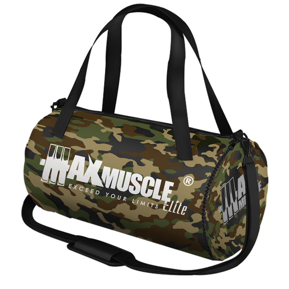 Max Muscle Bag With Shoe Compartment-Camouflage 3 | Maxmuscle Elite