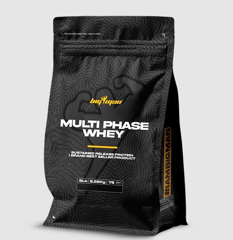 Big Man Multi Phase Whey-75 Serv.-2.26KG.-Strawberry Banana | Maxmuscle ...