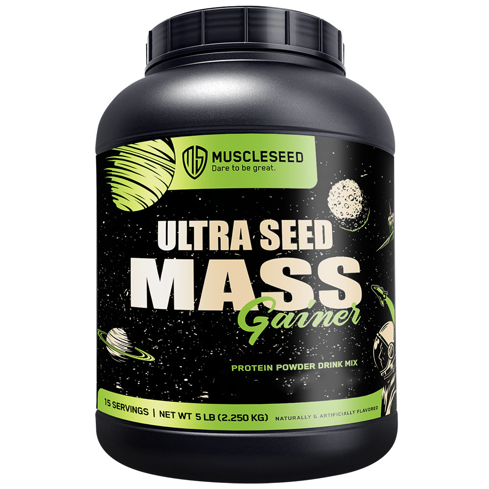 Muscleseed Ultra Seed Mass Gainer-15Serv.-2250G-Vanilla Banana | Maxmuscle Elite