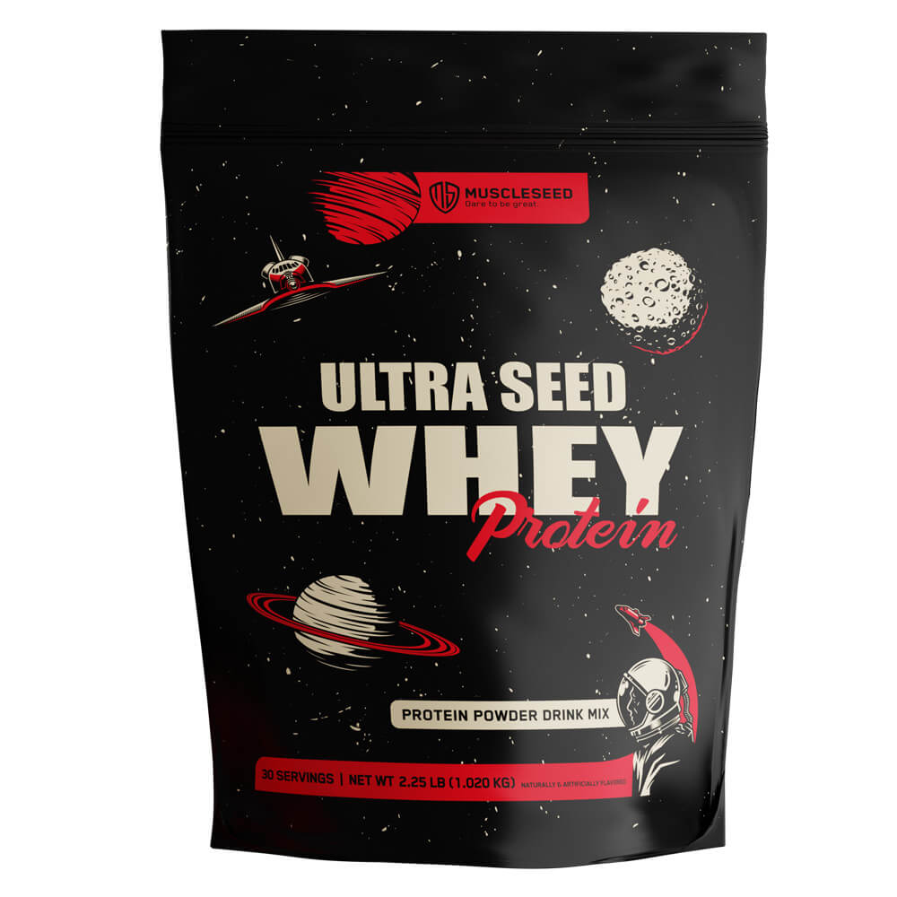 Muscleseed Ultra Seed Whey Protein-30Serv.-1020KG-Strawberry Milkshake ...