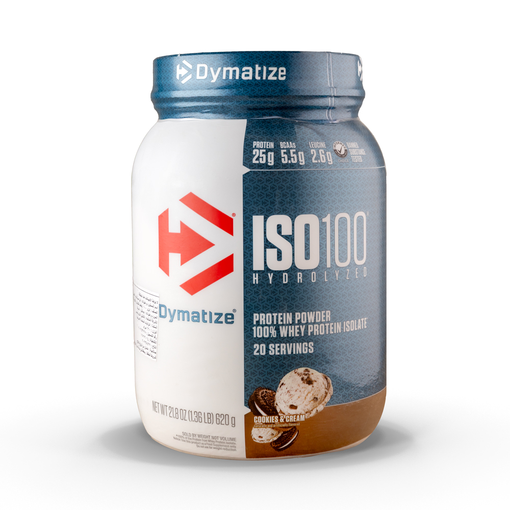 Dymatize ISO100-20Serv.-640G.-Cookies& Cream | Maxmuscle Elite
