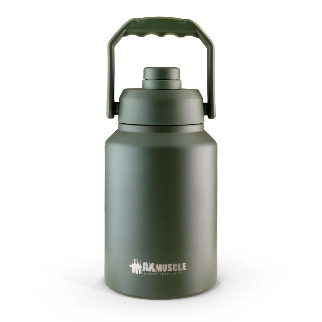 Max Muscle Stainless Steel jug-2L-Dark Green | Maxmuscle Elite