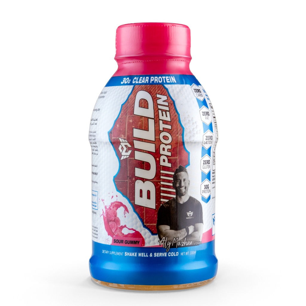 Muscle Add Liquid Build Protein-1Serv-330ML-Sour Gummy | Maxmuscle Elite