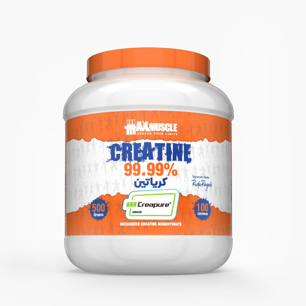Max Muscle Creatine 99.9%Creapure-100Serv.-500G | Maxmuscle Elite