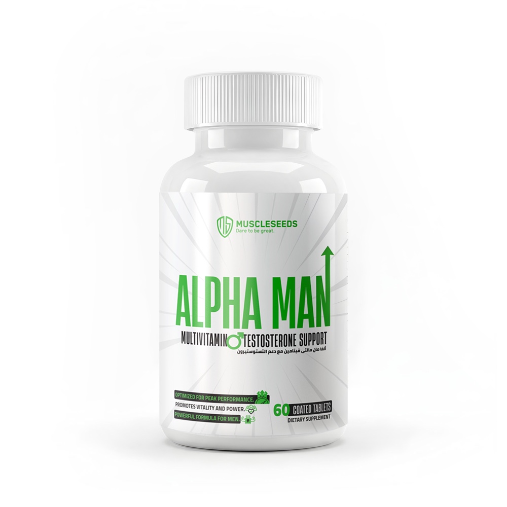 Muscleseeds Alpha Man Multivitamin Testosterone Support-30Serv ...