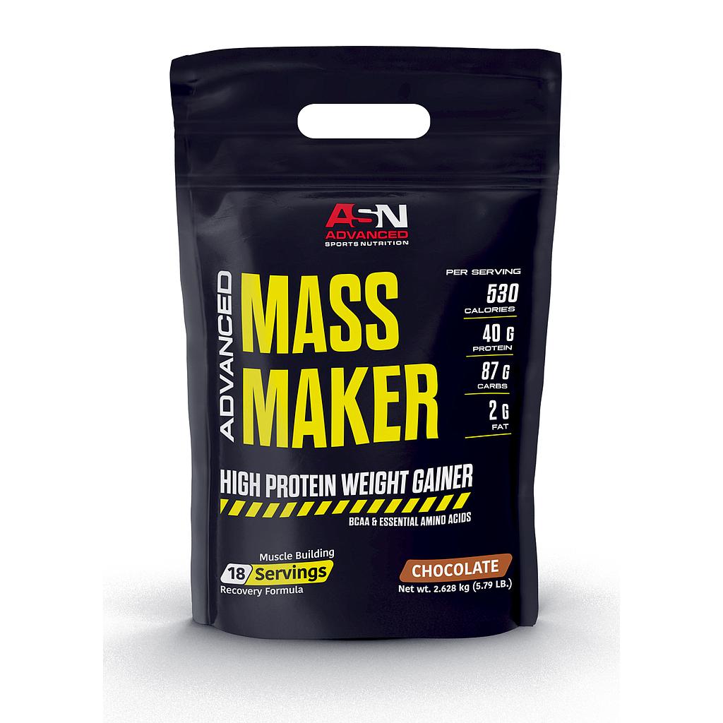 ASN Advanced Mass Maker-18serv.-2.6KG-Chocolate | Maxmuscle Elite